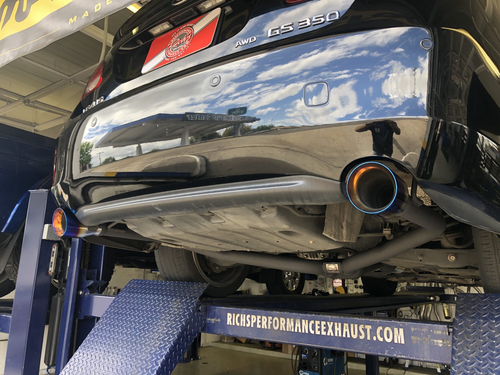 2007 Lexus GS 350 Street Demon Split Dual Exhaust - Richs Performance ...